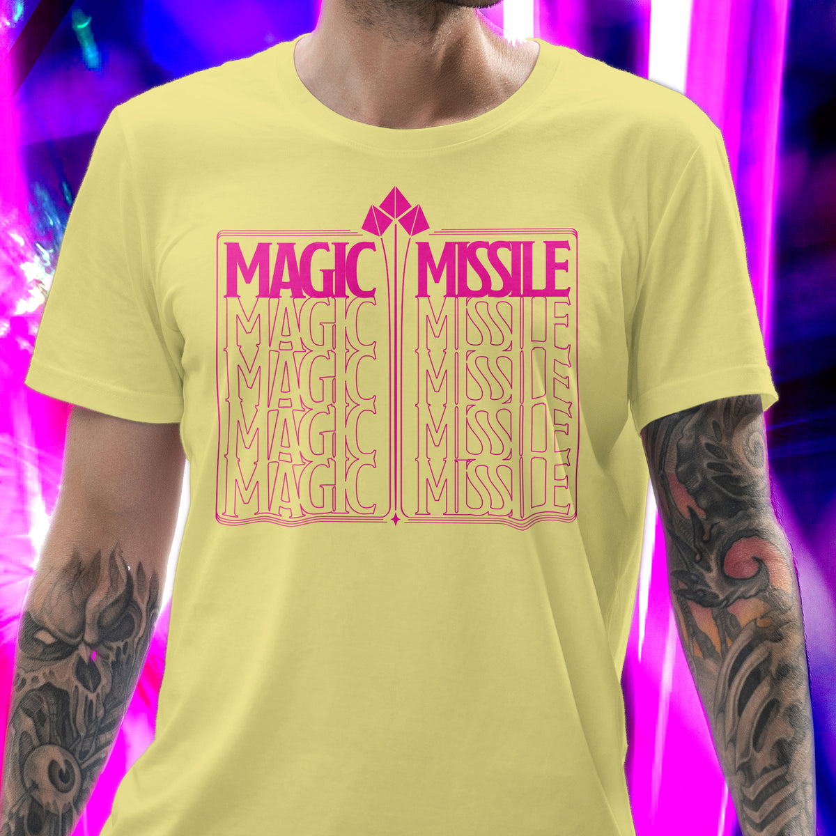 Magic Missile Tee– Dice Guardians